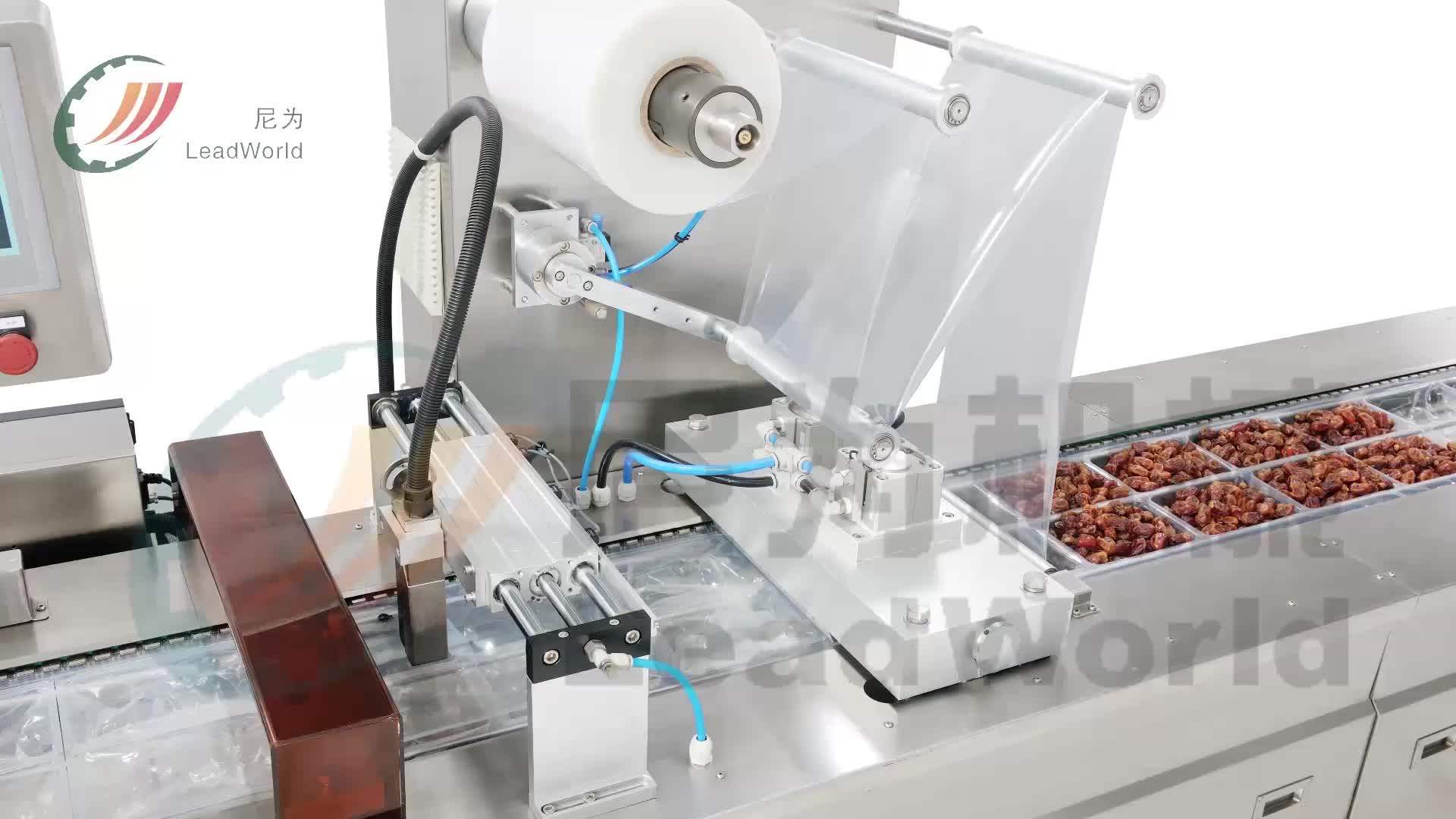 Automatic Forming And Cutting Vacuum Forming Machine For Food - Buy ...