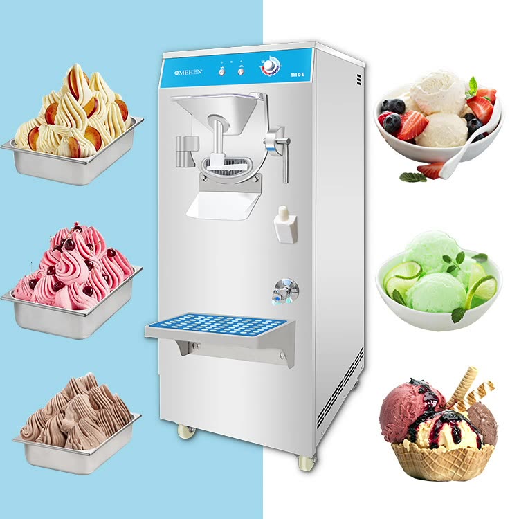 Mehen M10e 20-40l/h Gelato Hard Ice Cream Machine / Batch Freezer / Gelato Machine - Buy Gelato ...