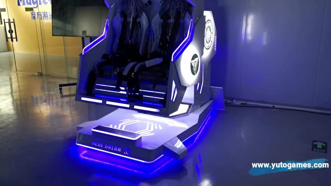 Amusement Park 360 720 Degree Rotating Blue Dream Vr Flight Simulator ...