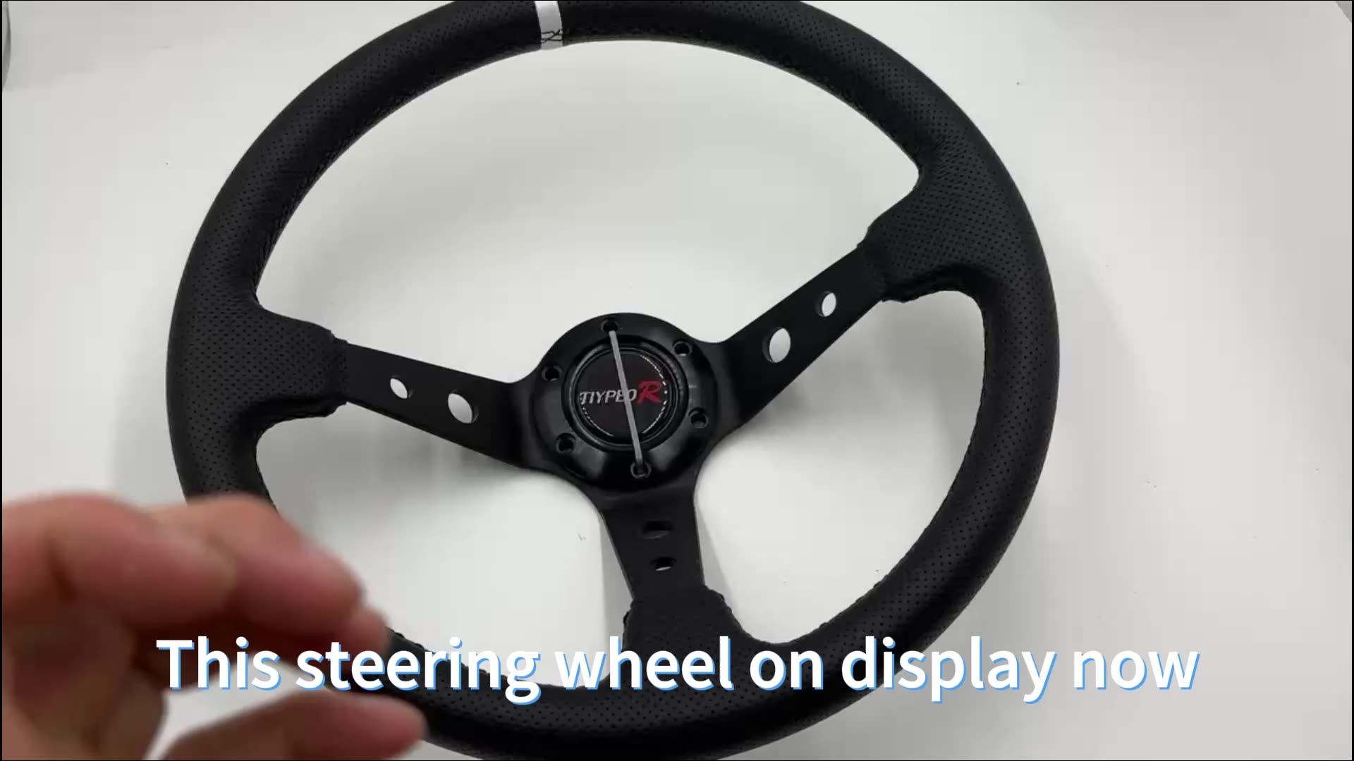 Leaders Universal Custom Embroidered Perforated Leather 9cm Deep Dish ...