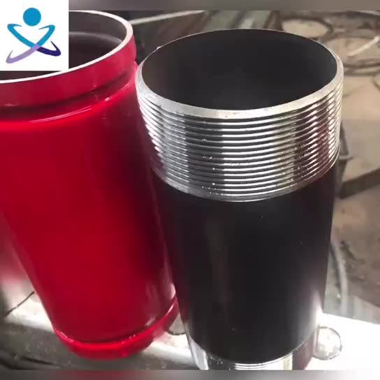 Groove Galvanized Steel Pipe Shoulder Thread Pipe - Buy Construction ...