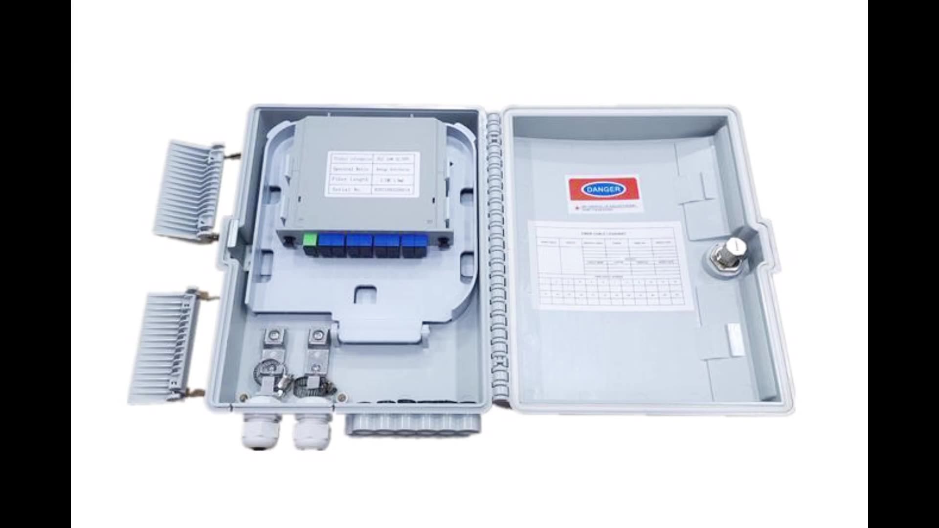 Outdoor Optical Fiber Distribution Box Fdb Nap Odp 16 Core Plc Splitter Fiber Optic Distribution ...