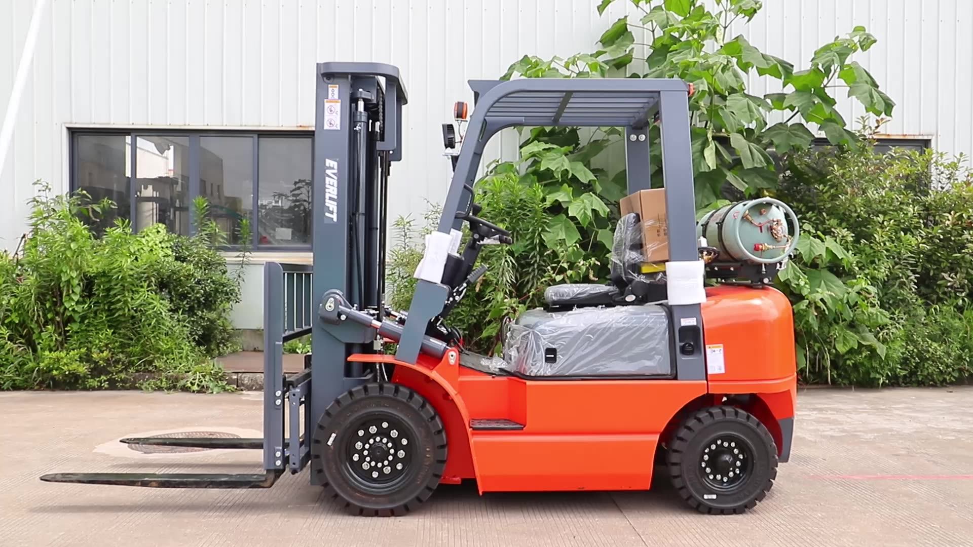 Cpcd30 3 Ton 4m Duplex Mast Everift Brand New Diesel Forklift Truck With Side Shifter Europe Iii ...