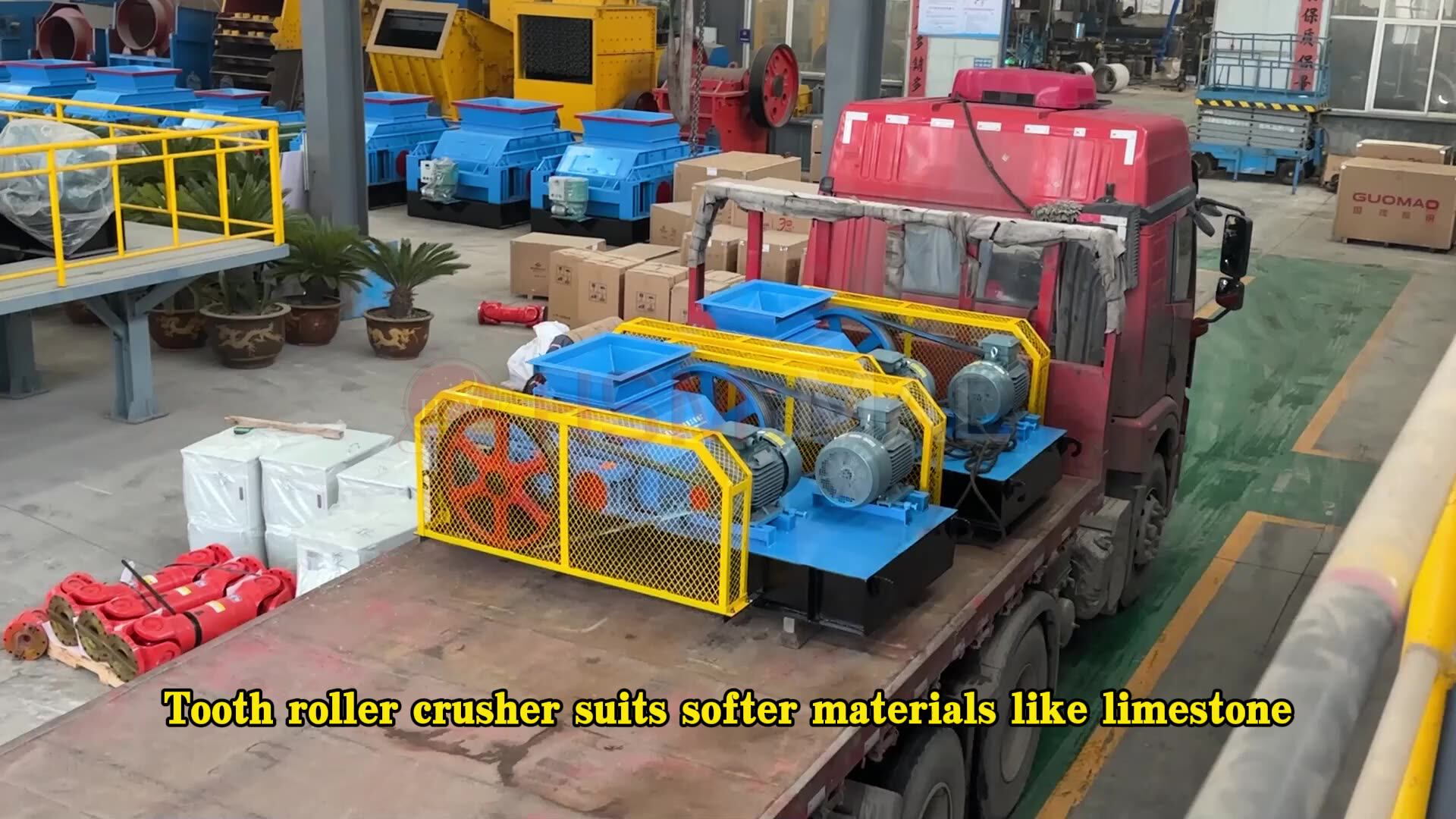 Top Quality Automatic Granite Pea Gravel Spring Double Roller Fine ...