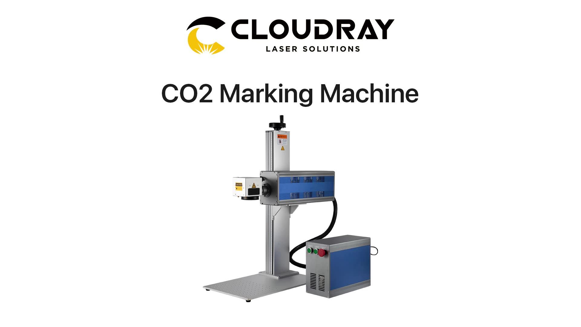 Cloudray Bd90 30w 40w Split Type Co2 Fiber Laser Marking Engraving Machine - Buy Split Type ...
