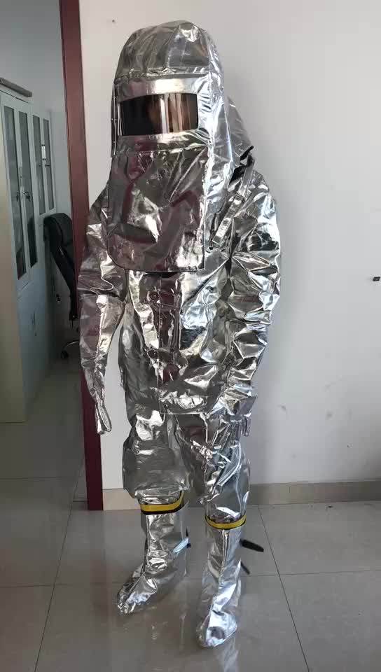 Solas Approved Aluminized Fireman Suit With Low Price - Buy Fireman ...