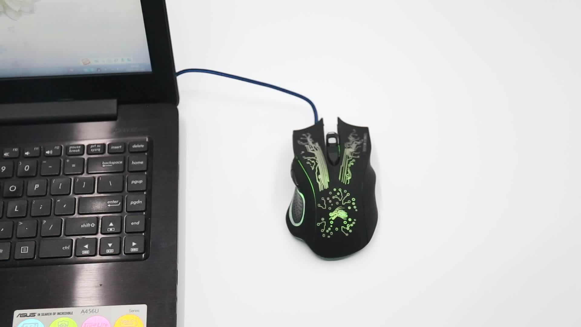 6d Optical 2.4ghz Mini Slim Mice Driver Gamming Usb Gamer Game Maus ...