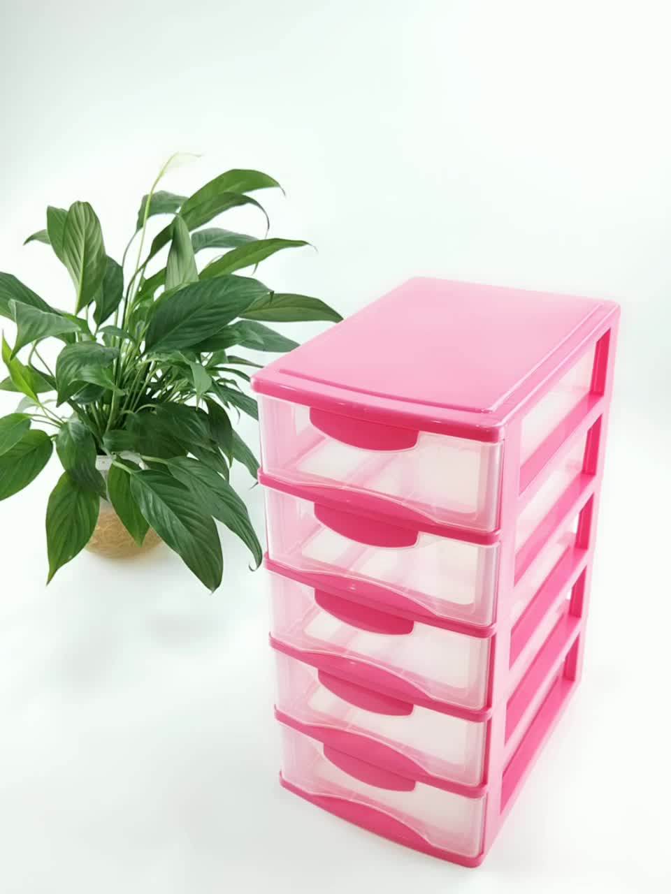 Multi Color 5 Layer Storage Drawer Organizers On Desktop - Buy Drawer ...