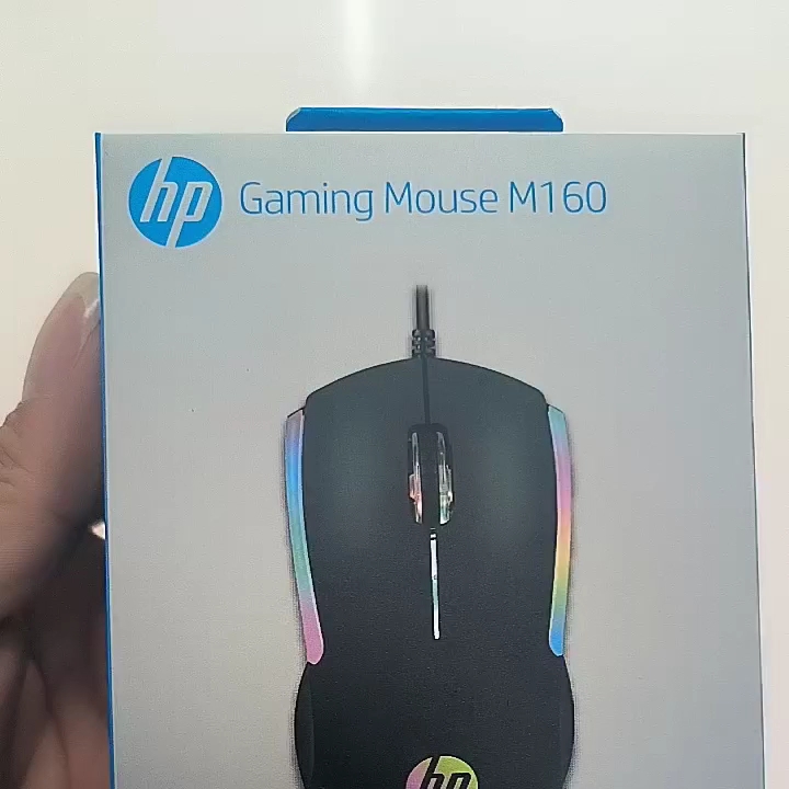 Hp M160 Wired Usb Mouse Rgb Gaming Mouse High Performance With Optical Sensor,3 Buttons,7 Color ...