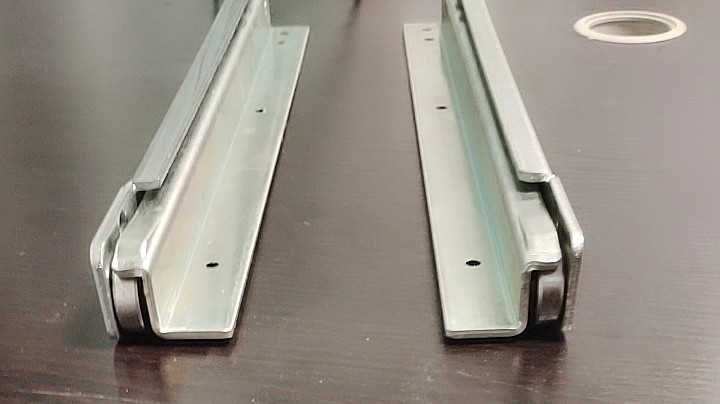 Fr206 100kg Rated Heavy Duty Roller Drawer Runner Slide For 4wd Fridge ...