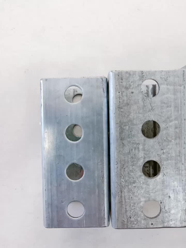 Galvanized Steel Perforated Square Sign Posts - Buy Galvanized Steel ...