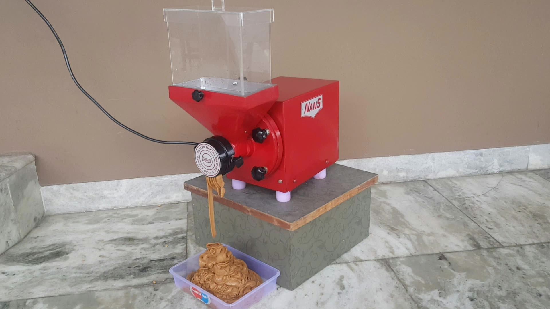 Industrial Peanut Butter Grinding Machine / Shea Butter Making Machine ...