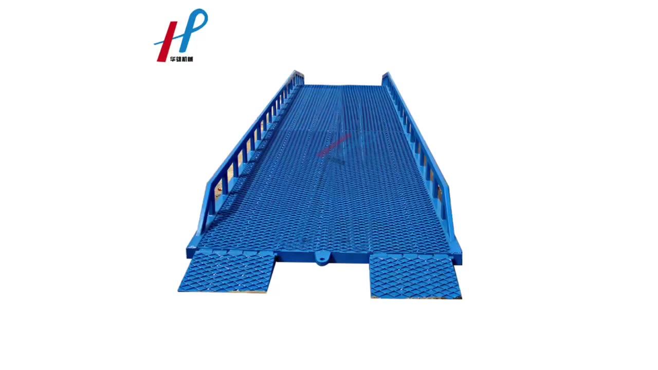 Container Portable Loading Dock Ramp Platform High-quality Mobile Boarding Bridge Mobile Loading ...