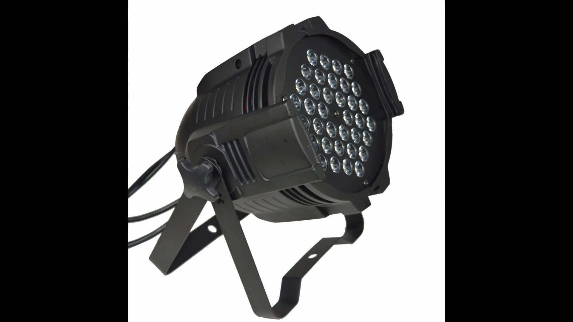 Indoor 36pcs 3w Rgb Led Par Light Tri Dmx Led Parcan Led Stage Lighting ...