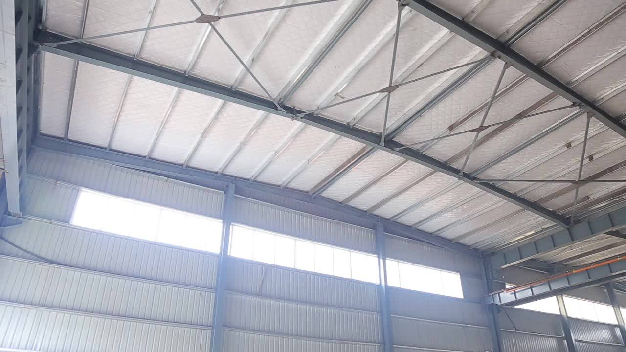 Two Story Portal Frame Galvanized Light Steel Structure - Buy Two Story ...