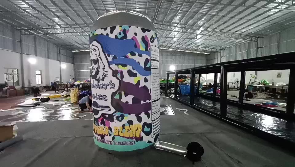 Custom Giant Inflatable Soda Can Outdoor Advertising Model Inflatable ...