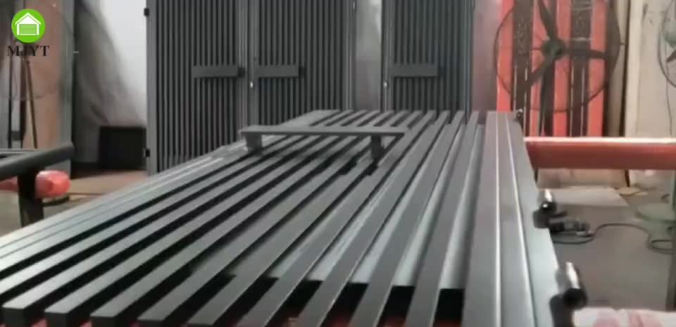 Driveway Swing Gates Factory Main Gate Design Powder Coated Double ...