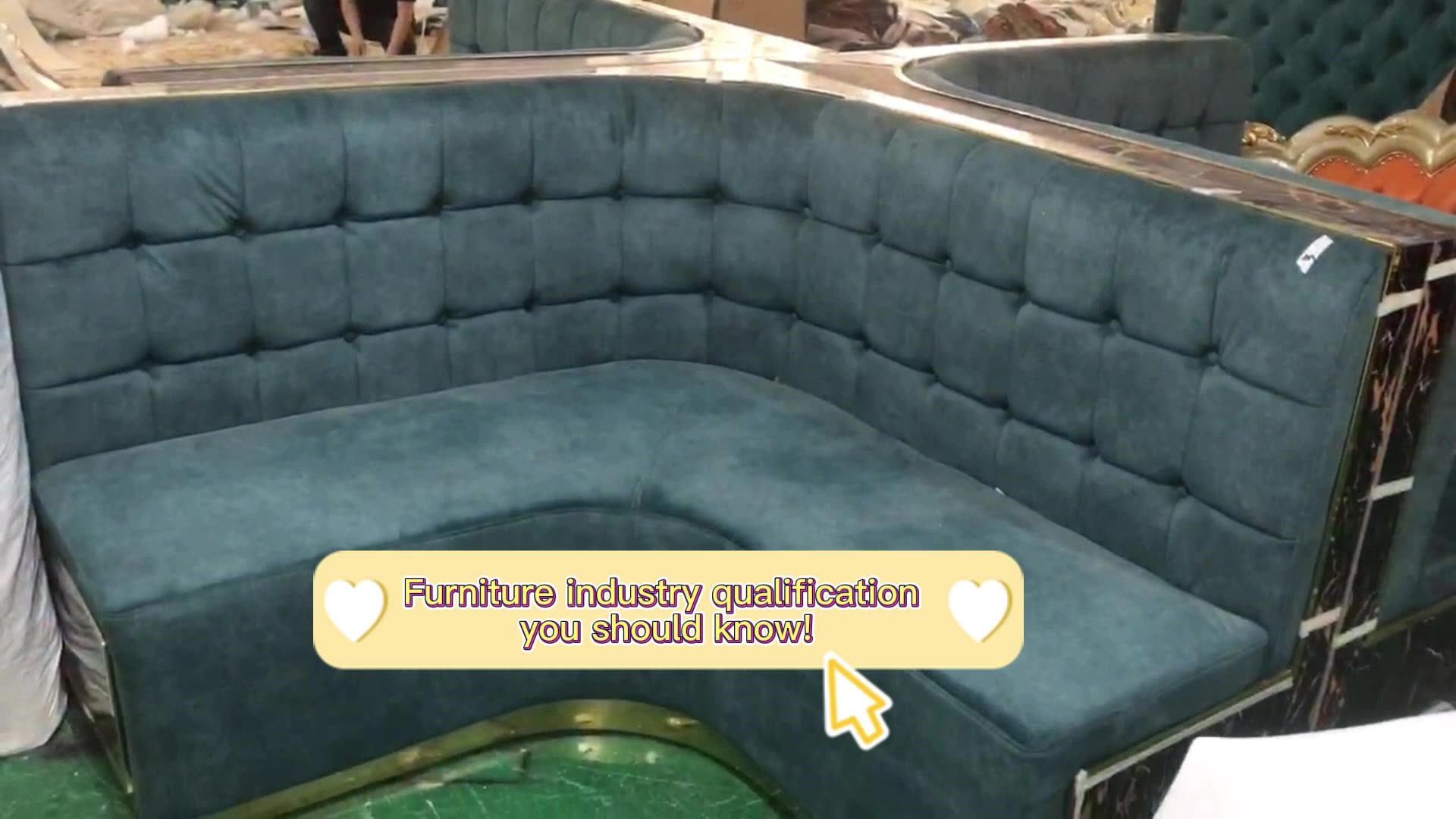 Commercial Furniture Customize Color Ktv Restaurant Corner L Shaped ...