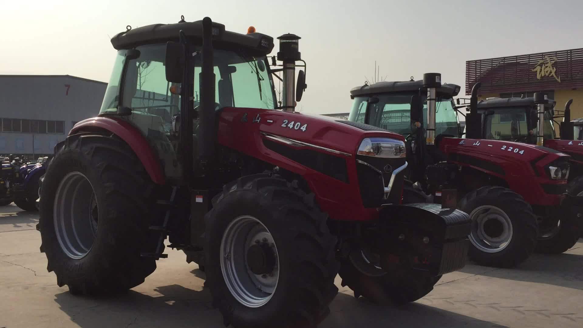 Turbo Supercharged Diesel Yto Engine 240hp Agriculture Wheel Tractors ...