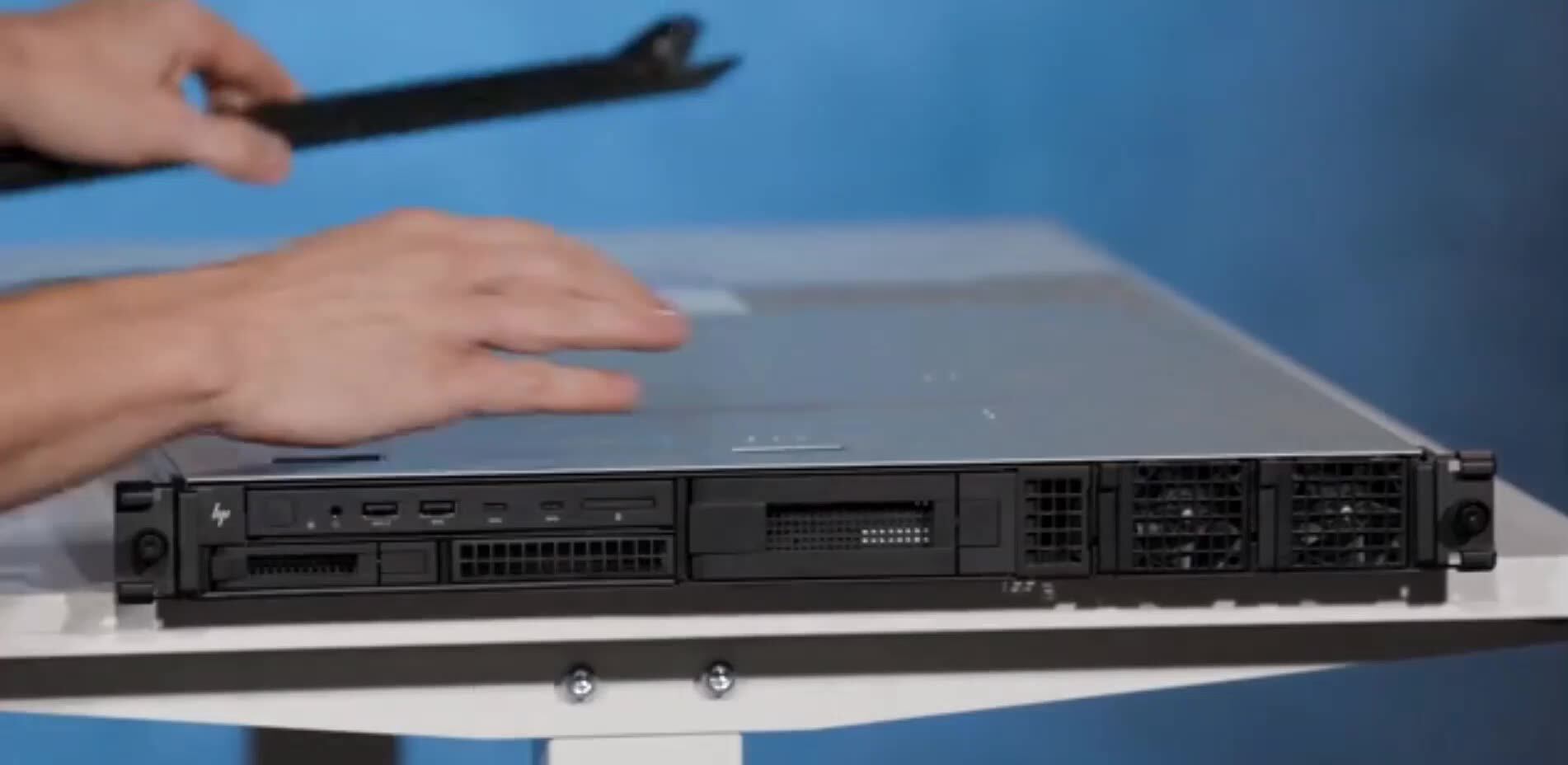 Our Most Powerful 1u Rack Workstation Hpe Zcentral 4r Workstation W ...