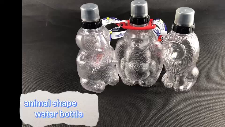 Plastic Water Bottles Fancy Animals Shape Water Bottle For Outdoor ...