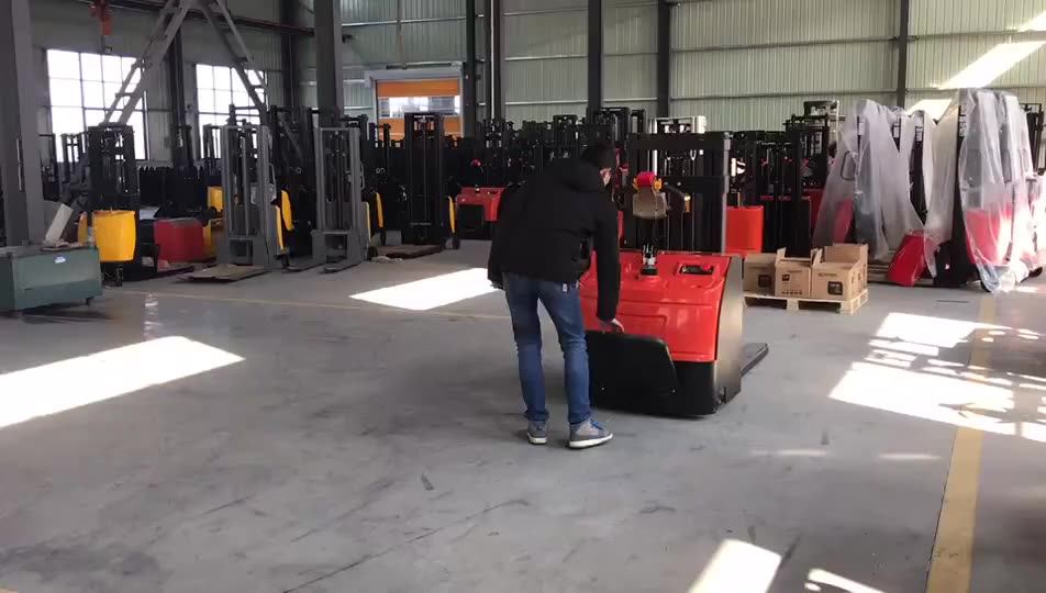 2 Ton Electric Stacker Hydraulic Fully Electric Pallet Stacker With ...