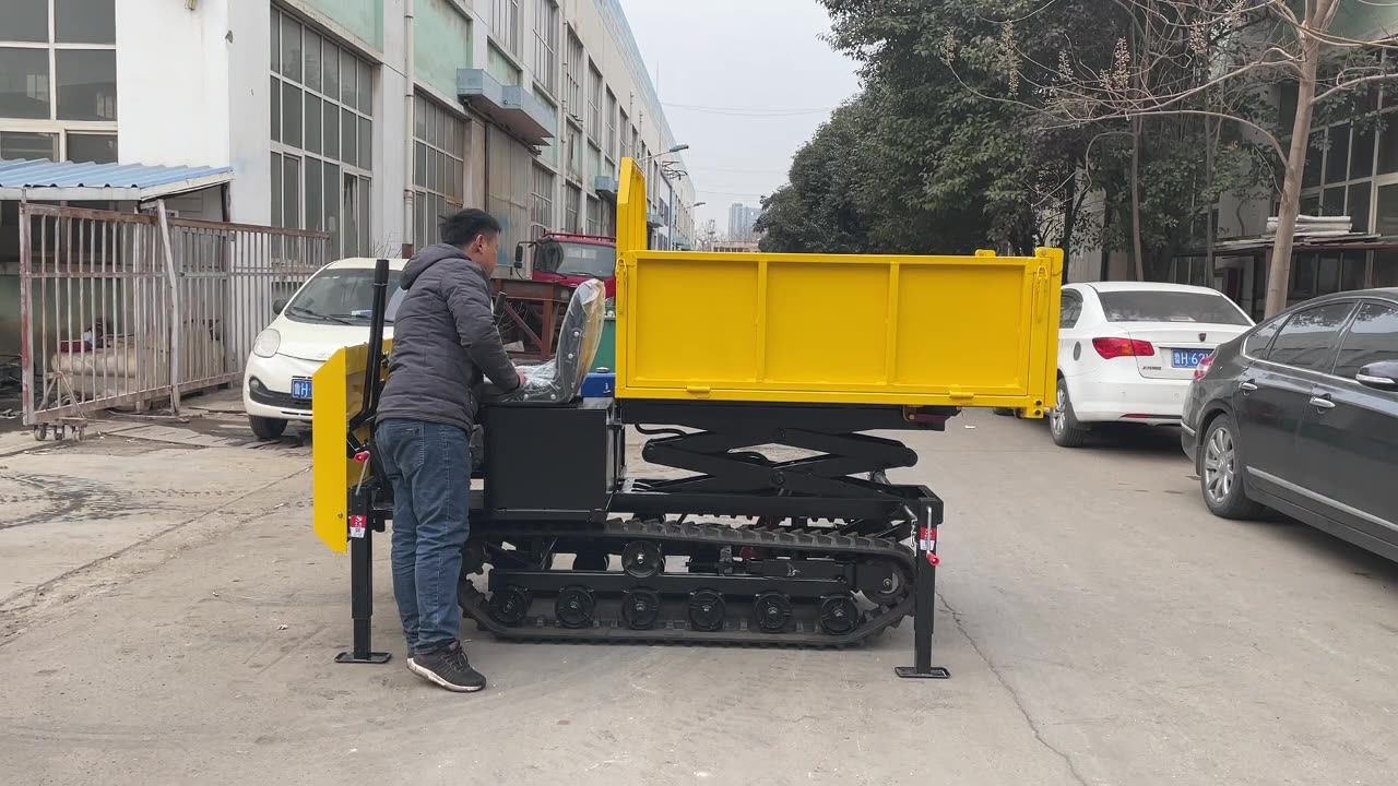 Powerful All-terrain Crawler Dump Truck Track Dump Truck With ...