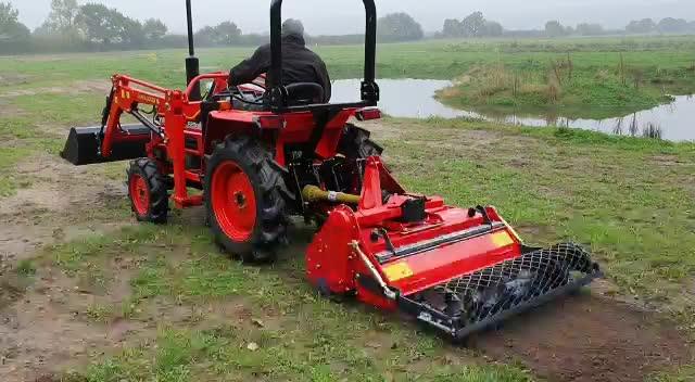 Agricultural Farm Tractor Pto Driven Stone Burier With Ce - Buy Pto ...