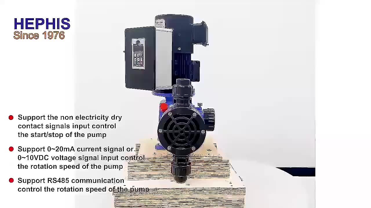 Digital Dosing Pump Rs485 Modbus /0-20ma/0-10v Auto Control Mechanical ...