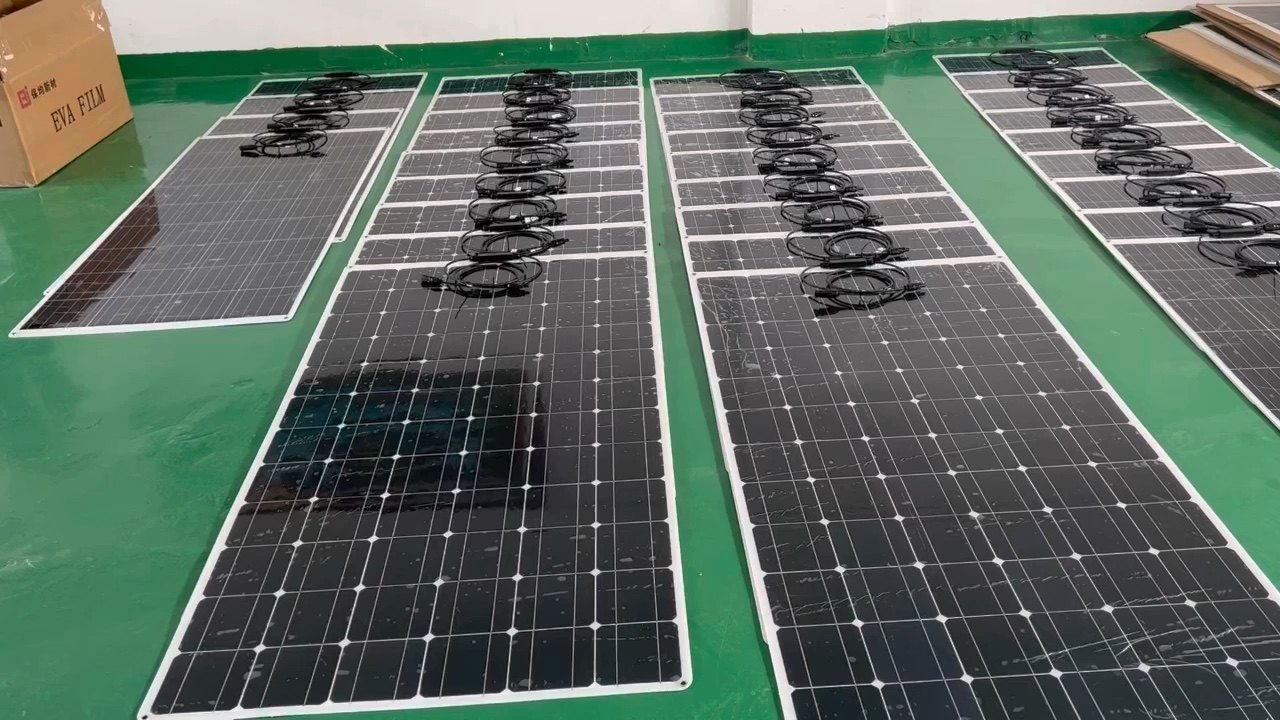 Customizate 375watt Thin Film Solar Panels System Stock Solar Panel ...