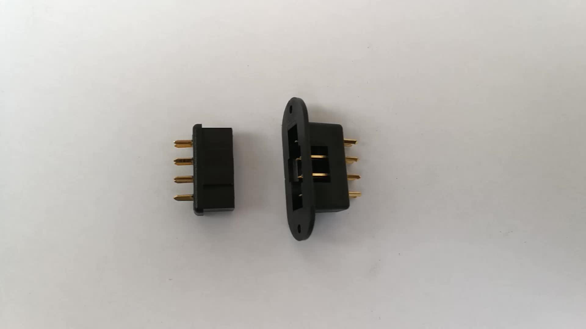 8 Pin Battery Mpx Plug Customized Connector Copper Rc Battery Connector ...