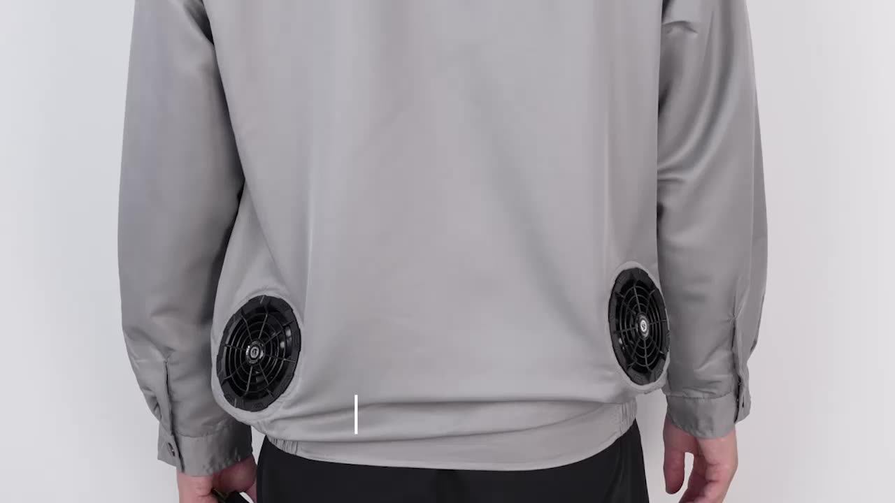 Wholesale Summer Three Wind Levels Mini Fan Working Jacket Suits Air ...