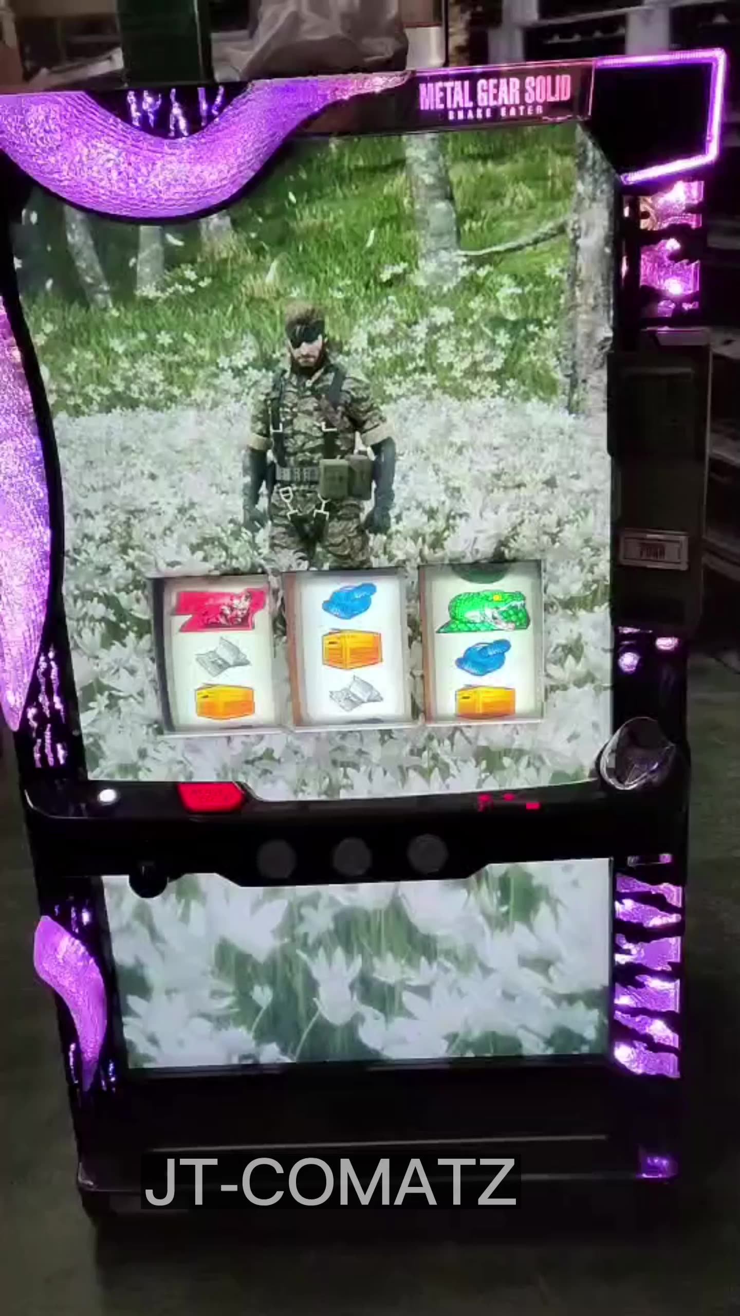 Metal Gear Solid Snake Eater Japan Pachislo Coin Tokens Game Machine ...