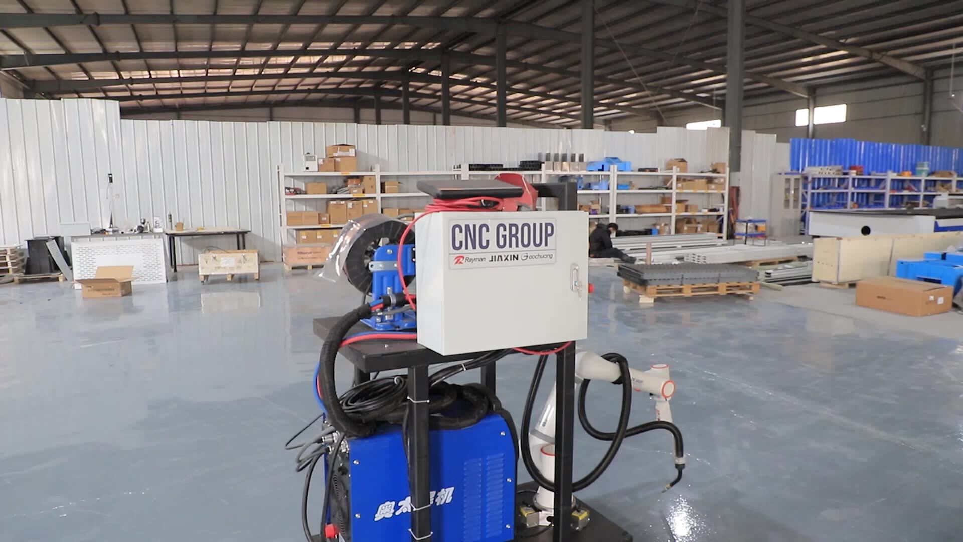 Fully Automated Collaborative Robot Arm Cnc Fiber Laser Source Qilin ...