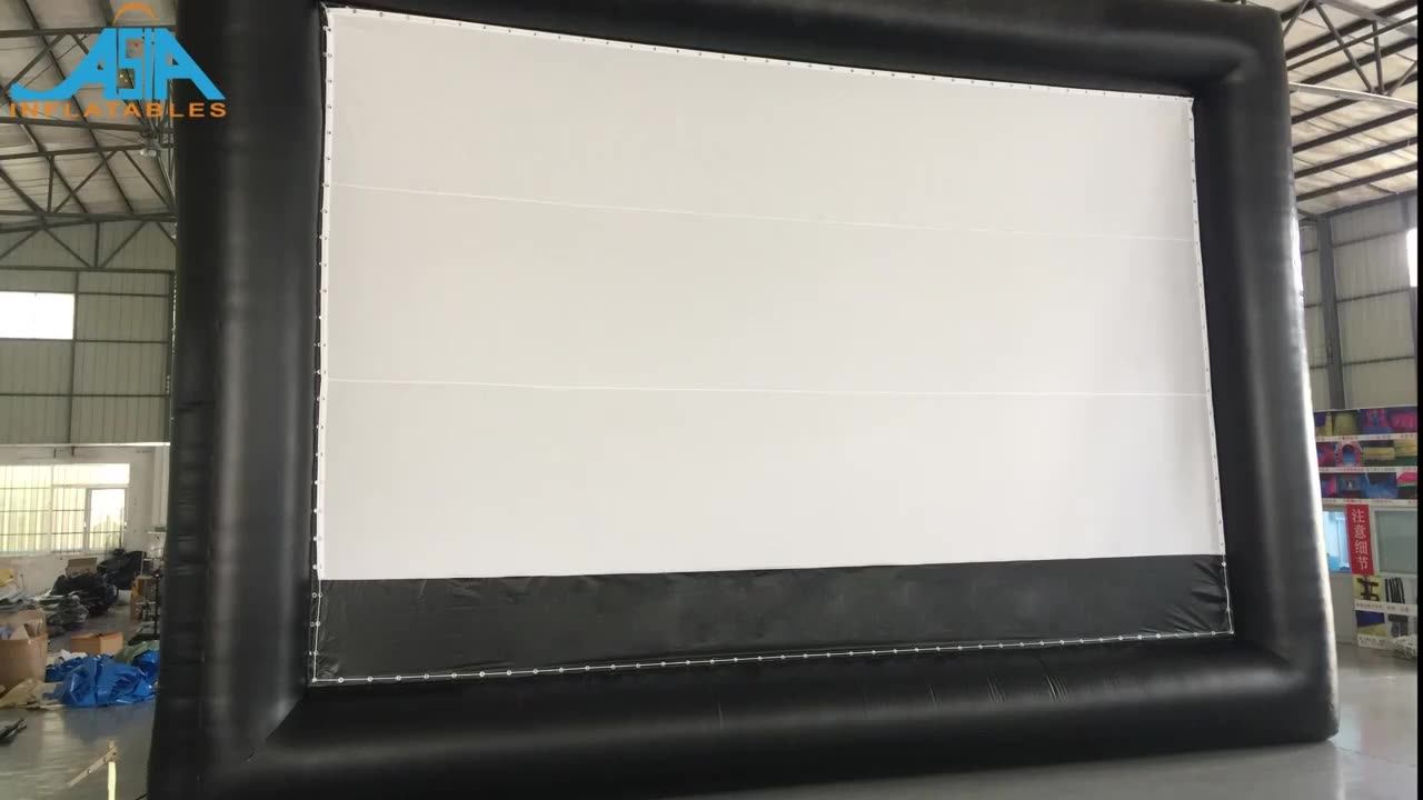 Outdoor Inflatable Movie Screen With Cinema Projector,Drive In Movie ...