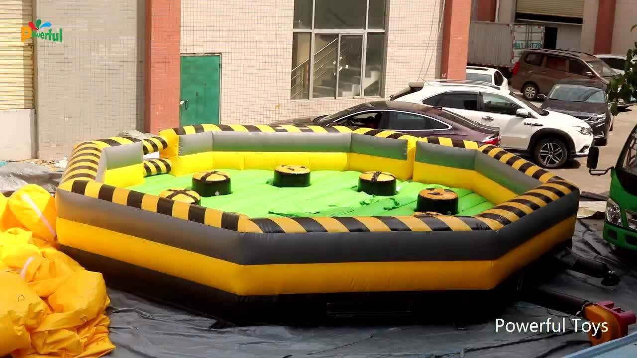 New Inflatable Toxic Meltdown Wipeout Eliminator,Inflatable Wipeout ...
