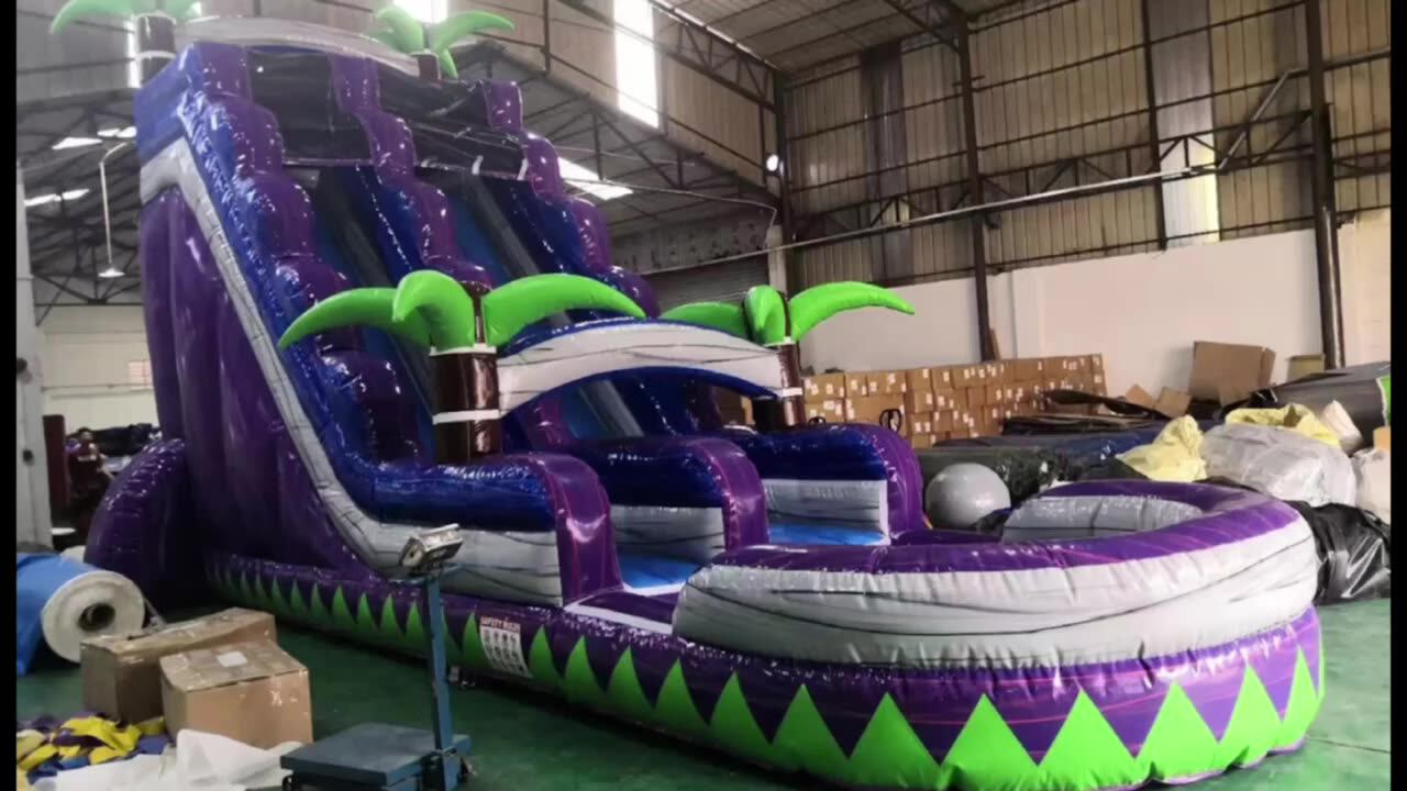 Hengyuan Commercial Bounce House With Slide Bounce House Water Slide ...