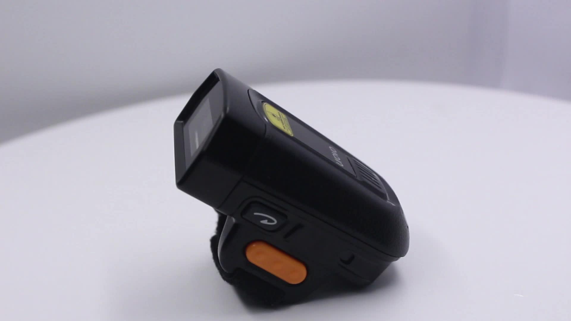 2d Bluetooth Wearable Finger Barcode Scanners Ring Scanner - Buy ...