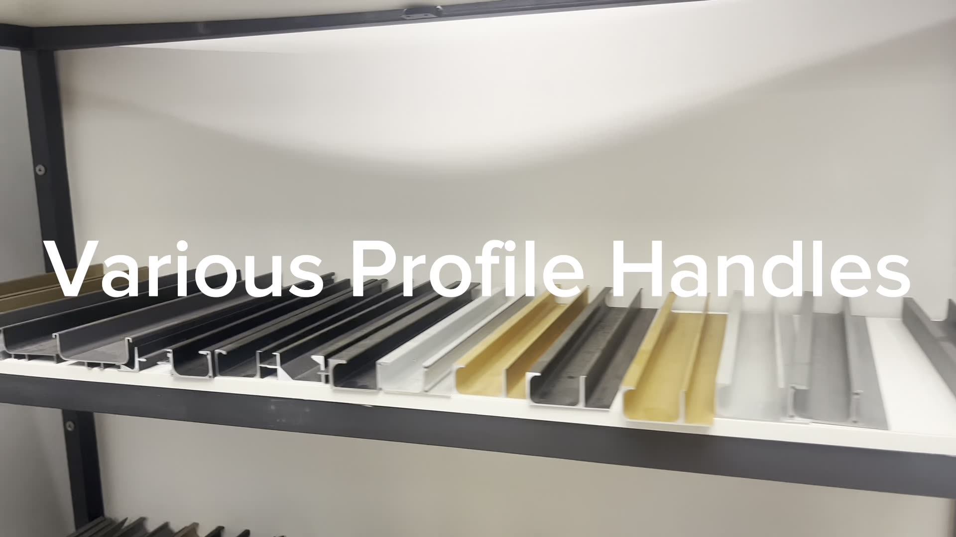 Aluminum Alloy Slot G-shaped Kitchen Cabinet Handles L-shaped G Profile ...