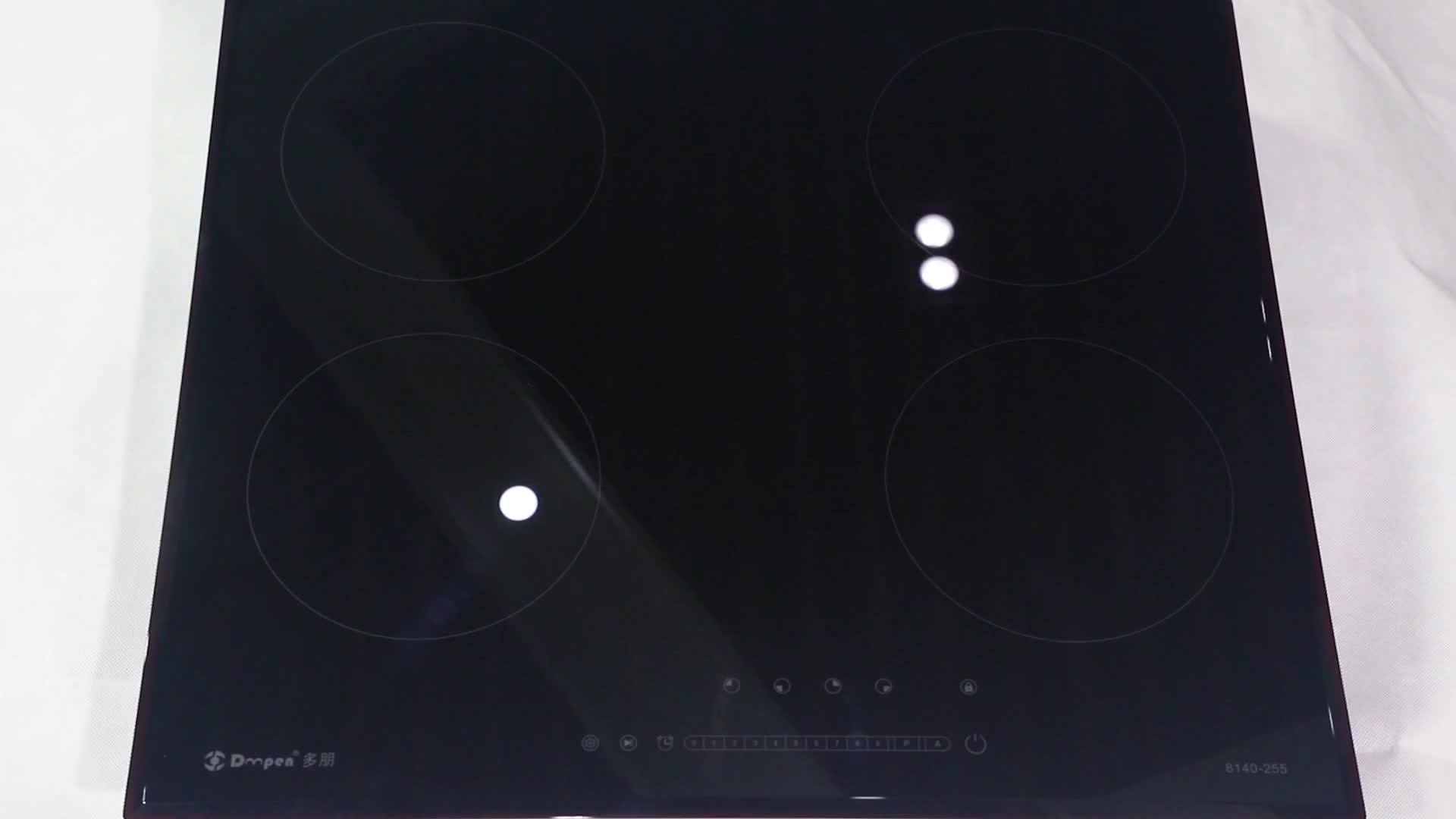 H-one Design Half Bridge Inverter Four Burners Ceramic-glass Induction ...