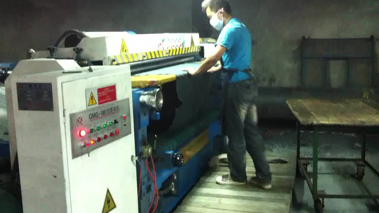 Finish Leather Surface Grind Buffing Machine With Dust Collector - Buy ...