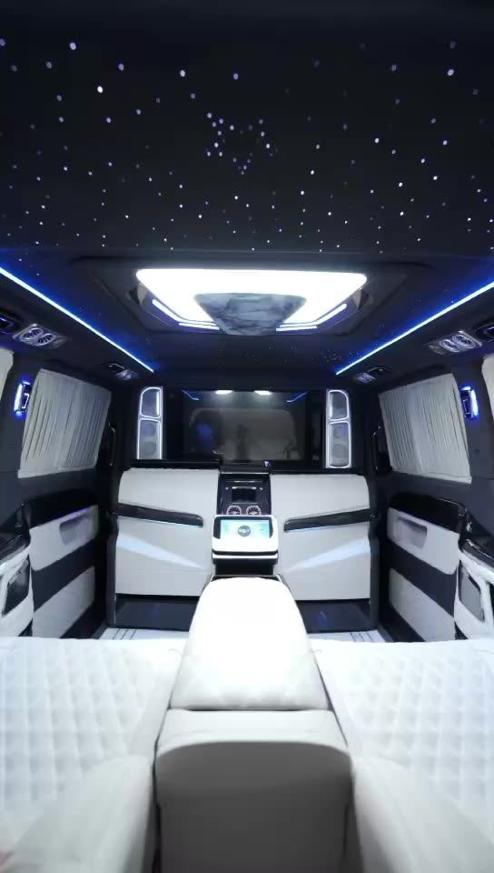 Vip Luxurious Mercedes Sprinter Van Full Interior Walls Upgrade ...