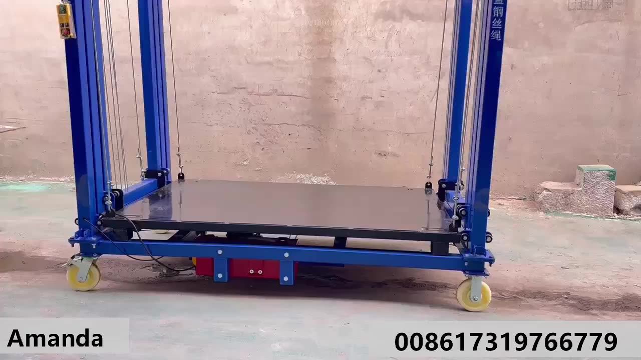 4m 5m 6m 8m Electric Scaffold Lift Small Electric Ladder Lift - Buy ...