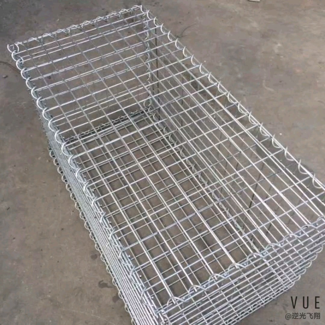 Canada 1x0.5x0.5m Galfan Znal Wire 8 Gauge 4mm 4.5mm Gabion Basket Box ...