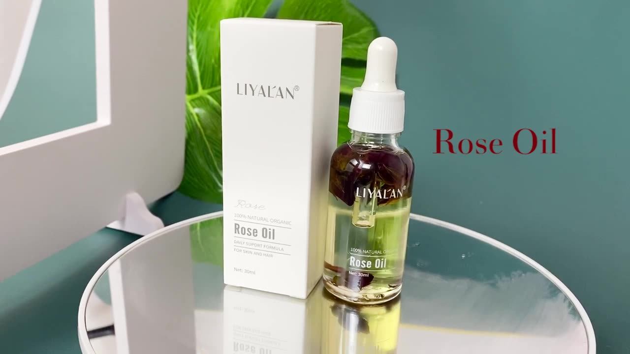 Best Private Label Skin Care Massage Oil 100% Pure Natural Organic Rose ...