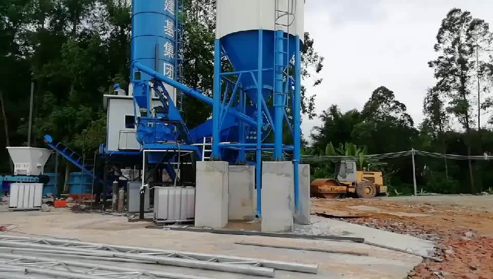 Model Hzs35 Admixture Concrete Mixing Plant Construction Machinery ...