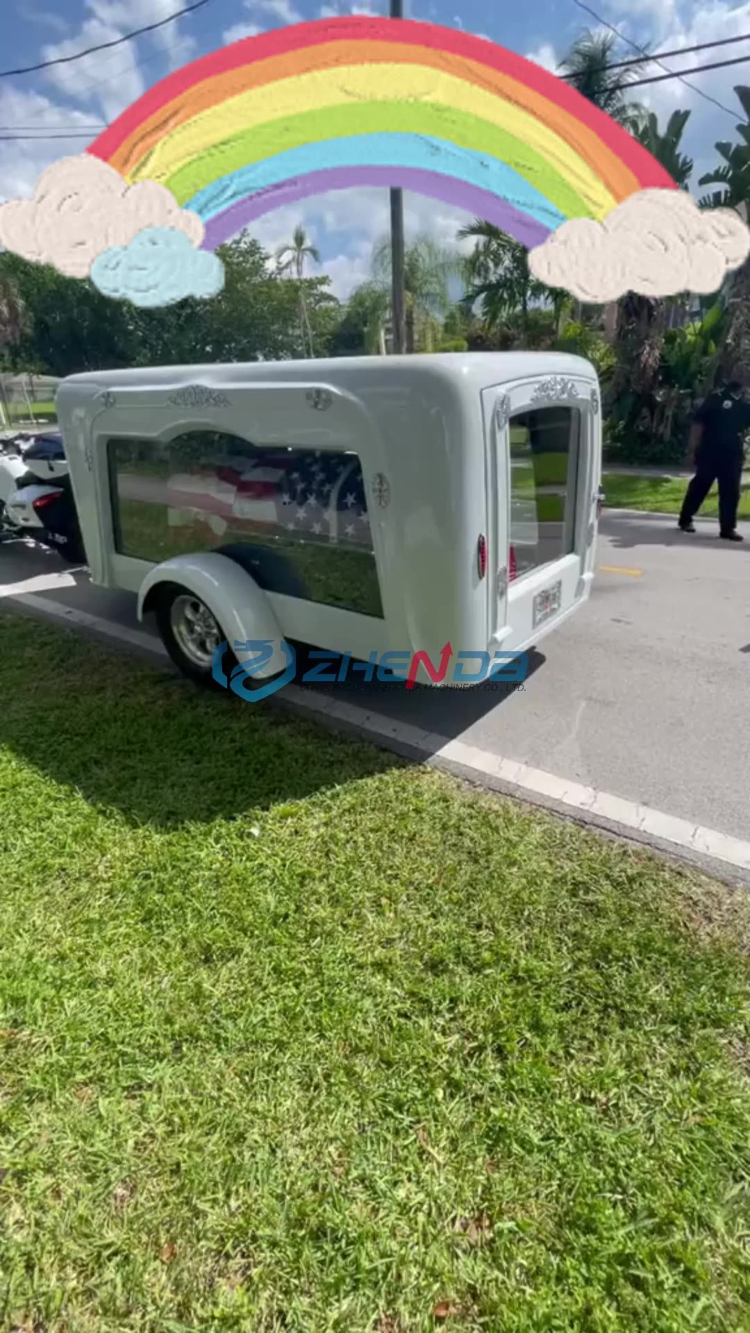 Brand New Design Coffin Black Horse Chariot Horse Hearse/funeral Parlor ...