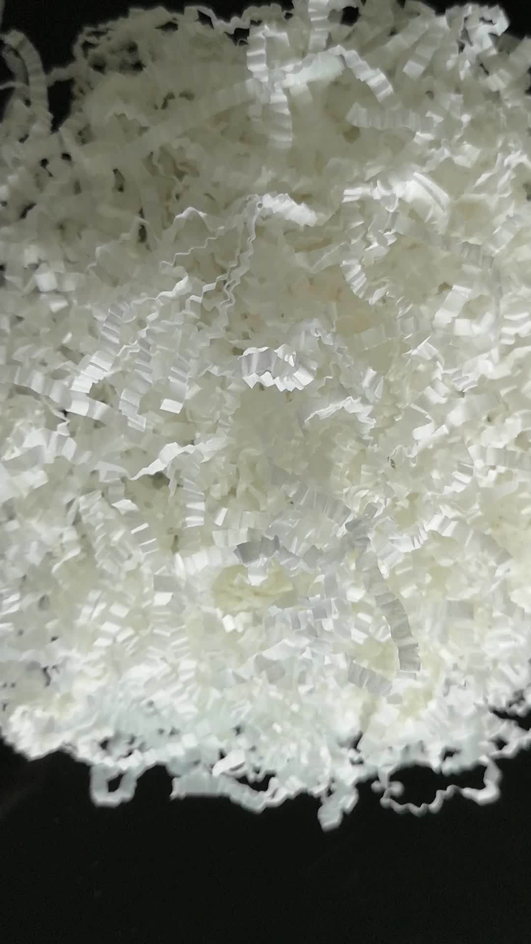 Basket Filler Stuffing Small Cut Cotton Tissue Kraft Crinkle White ...