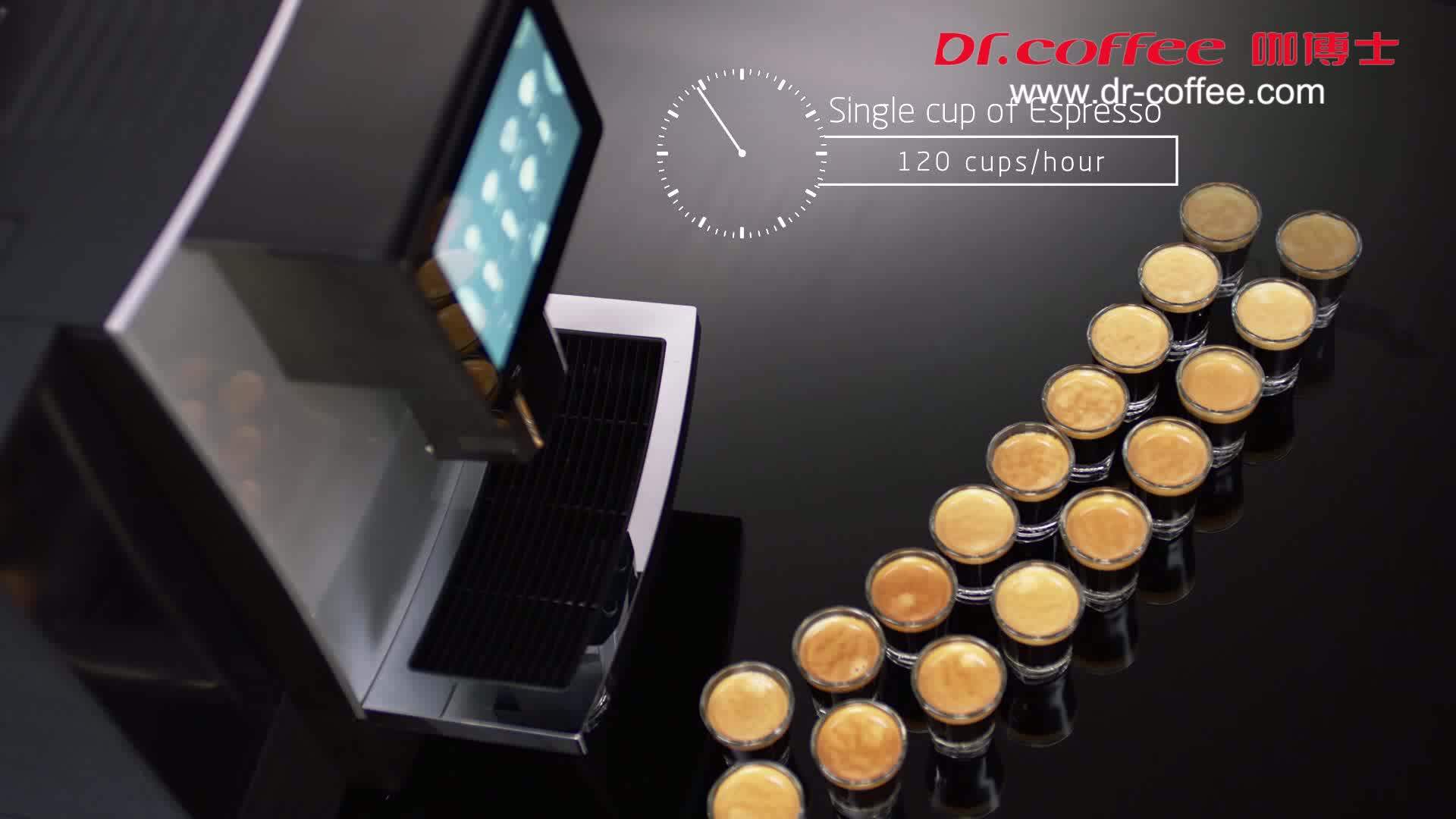 Dr.coffee M12 Fully Automatic Espresso Coffee Machine With 8 L Water ...