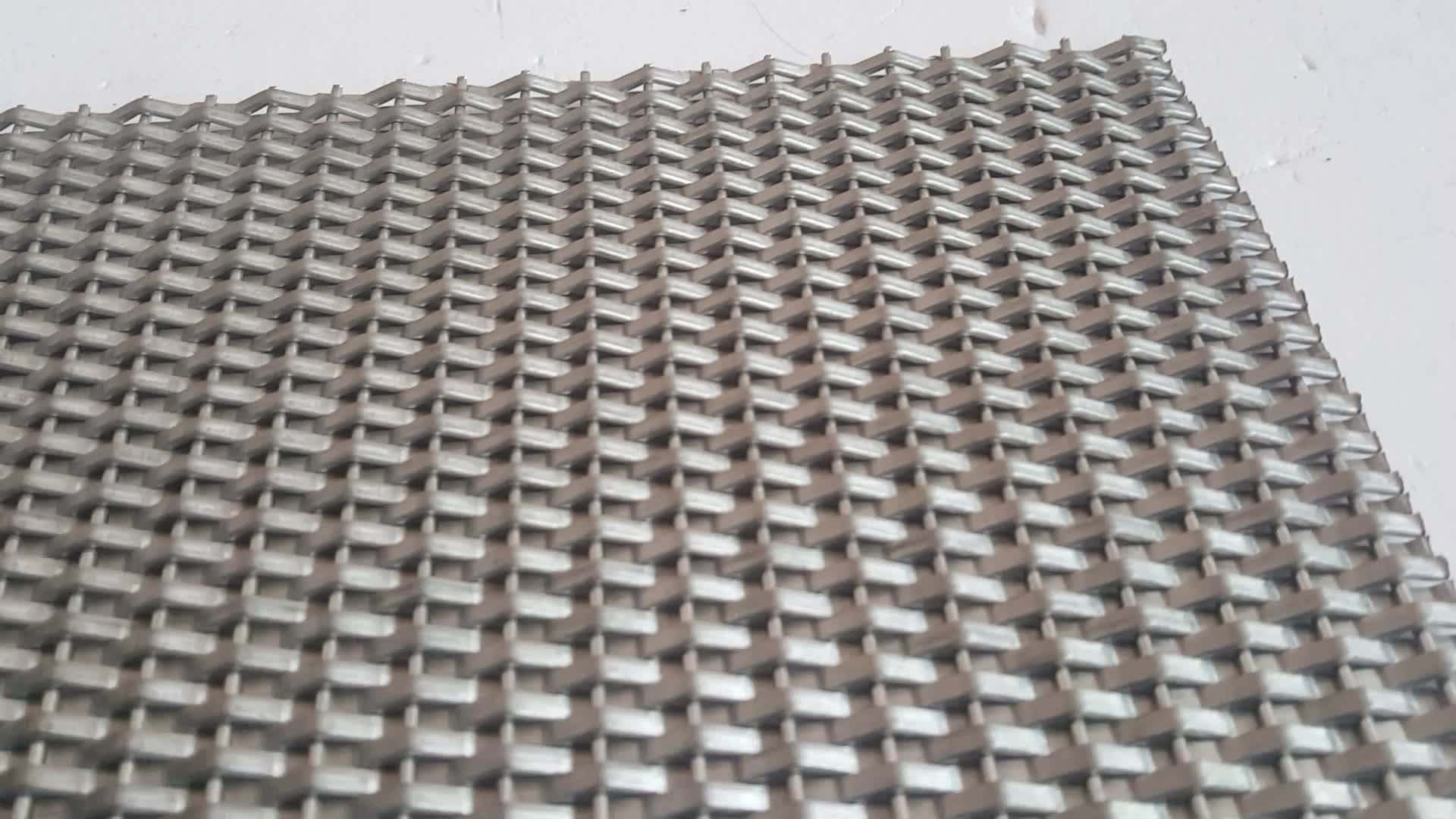 Stainless Steel Architectural Woven Mesh Fabric - Buy Architectural ...